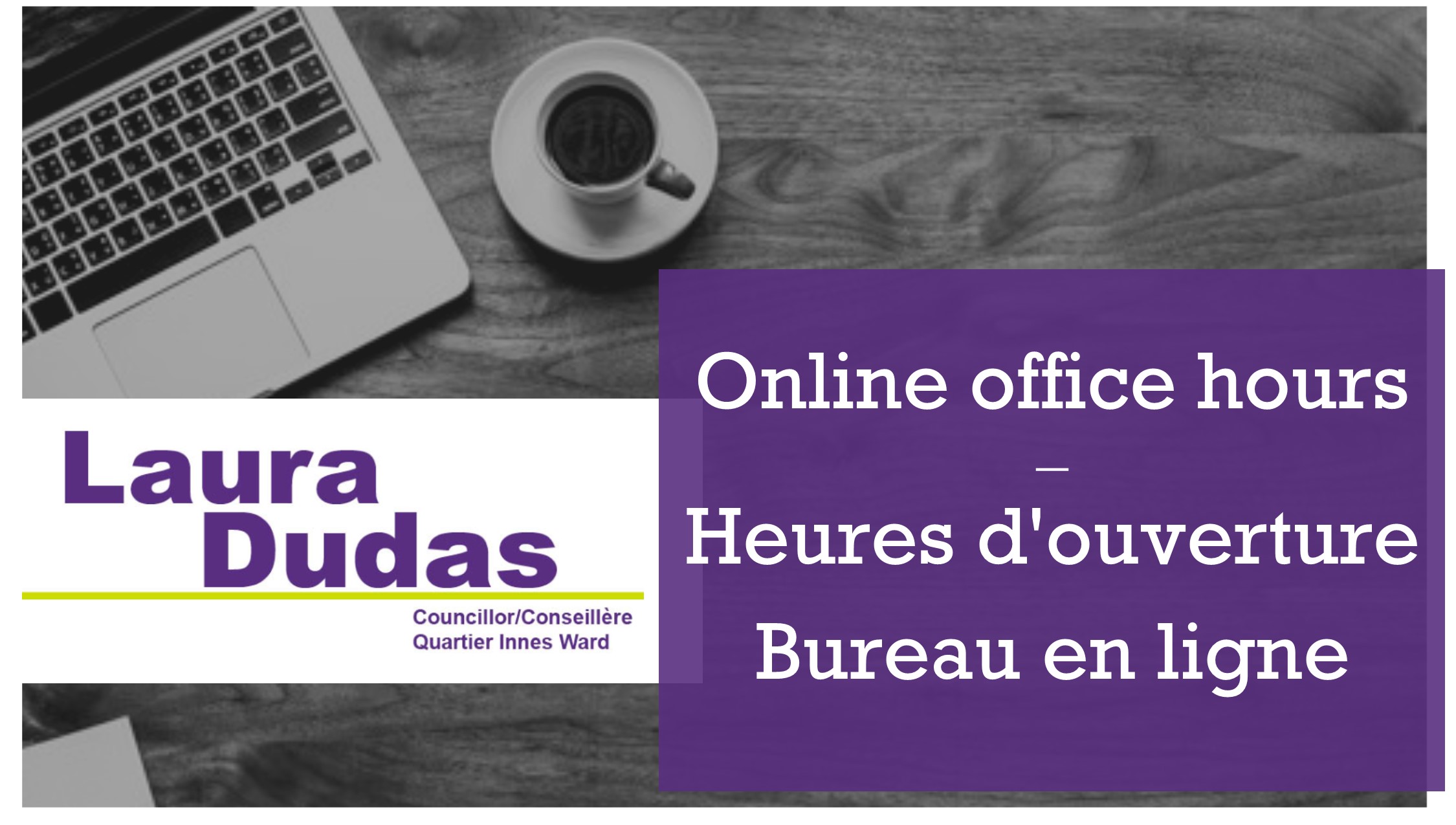 Online Office Hours - Laura Dudas